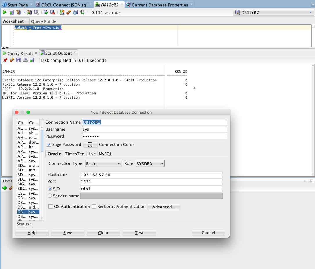 Use Sql Developer To Create A Pdb Database 12cr2 Dbaontap