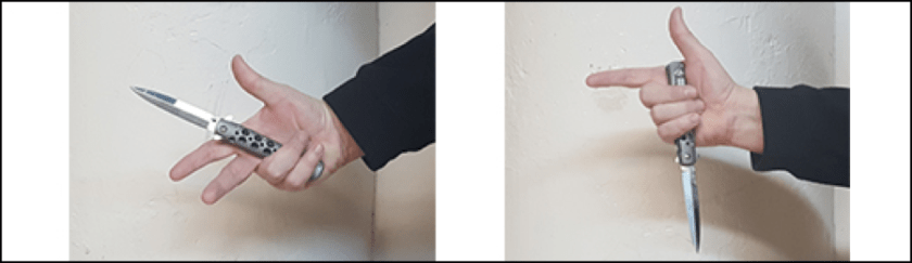 The Knife Grip - How to Properly Hold a Knife for Self-Defense and ...