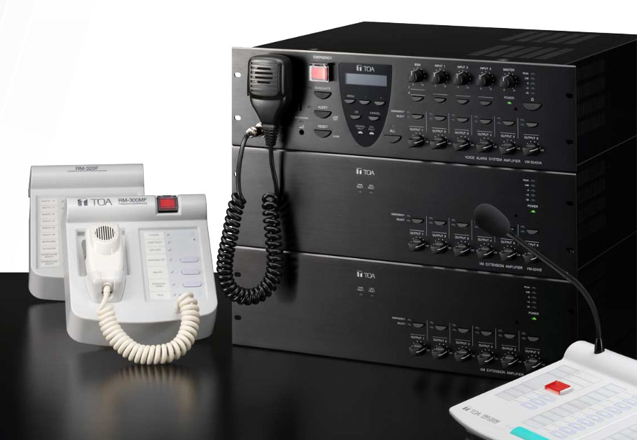 TOA - Evacuación por voz y perifoneo - Denky