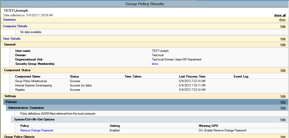 GROUP POLICY – DID IT WORK? GPRESULT WILL TELL YOU | A DAILY OPERATION