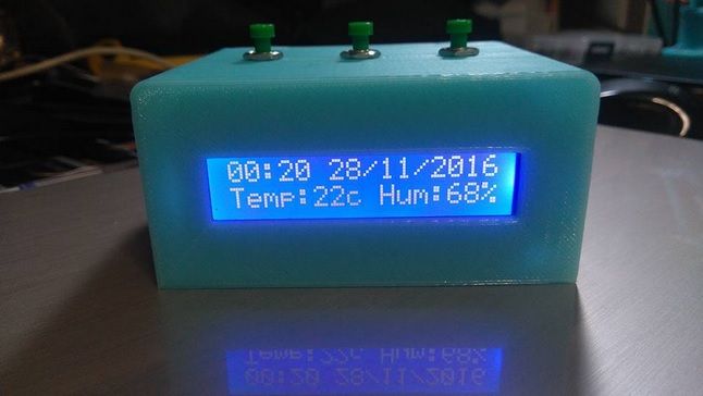 Construye un reloj digital con aviso de temperatura con Arduino Pro Micro