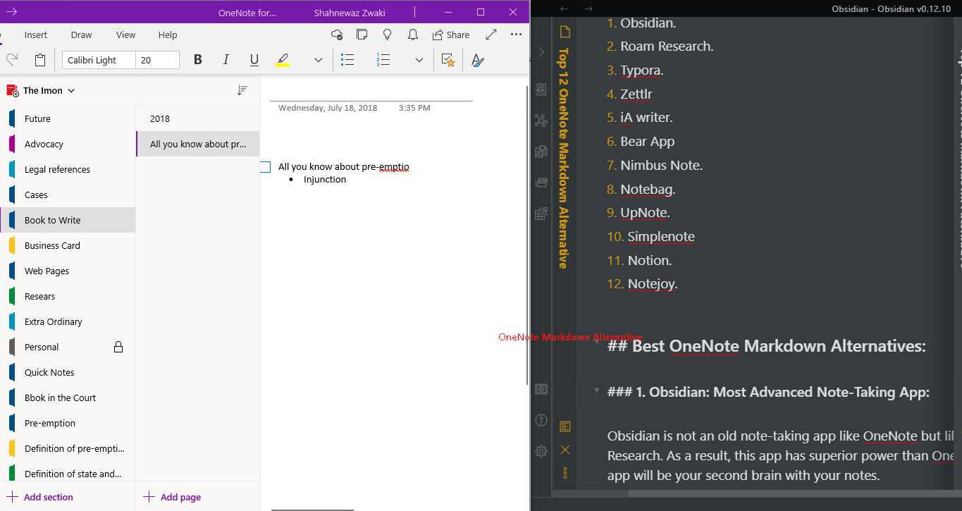 Top 12 Unique OneNote Markdown Alternative (2021)