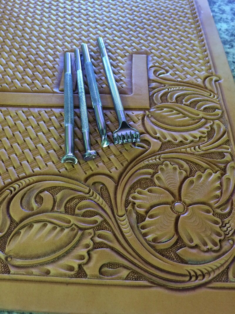 My Leather Floral Tooling Process - Don Gonzales Saddlery
