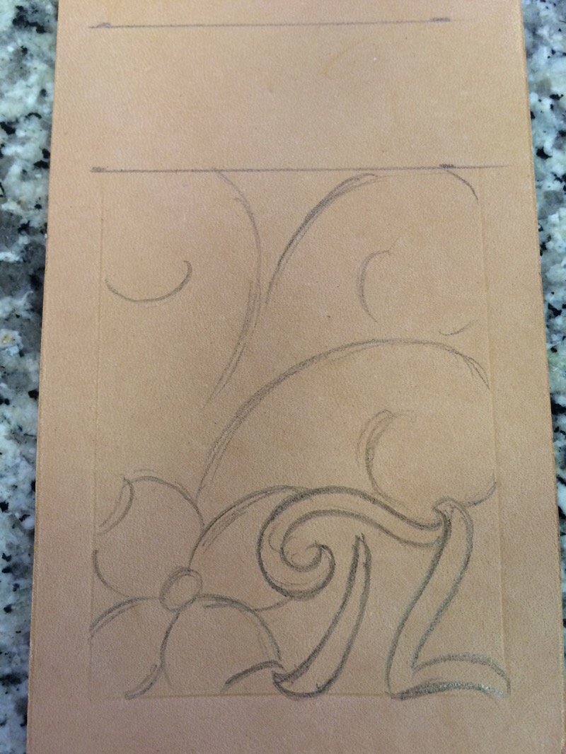 How to Draw a Leather Wallet - Don Gonzales Saddlery