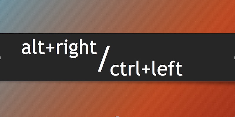 Speaking on campus and the ctrl-left – Difficult Run