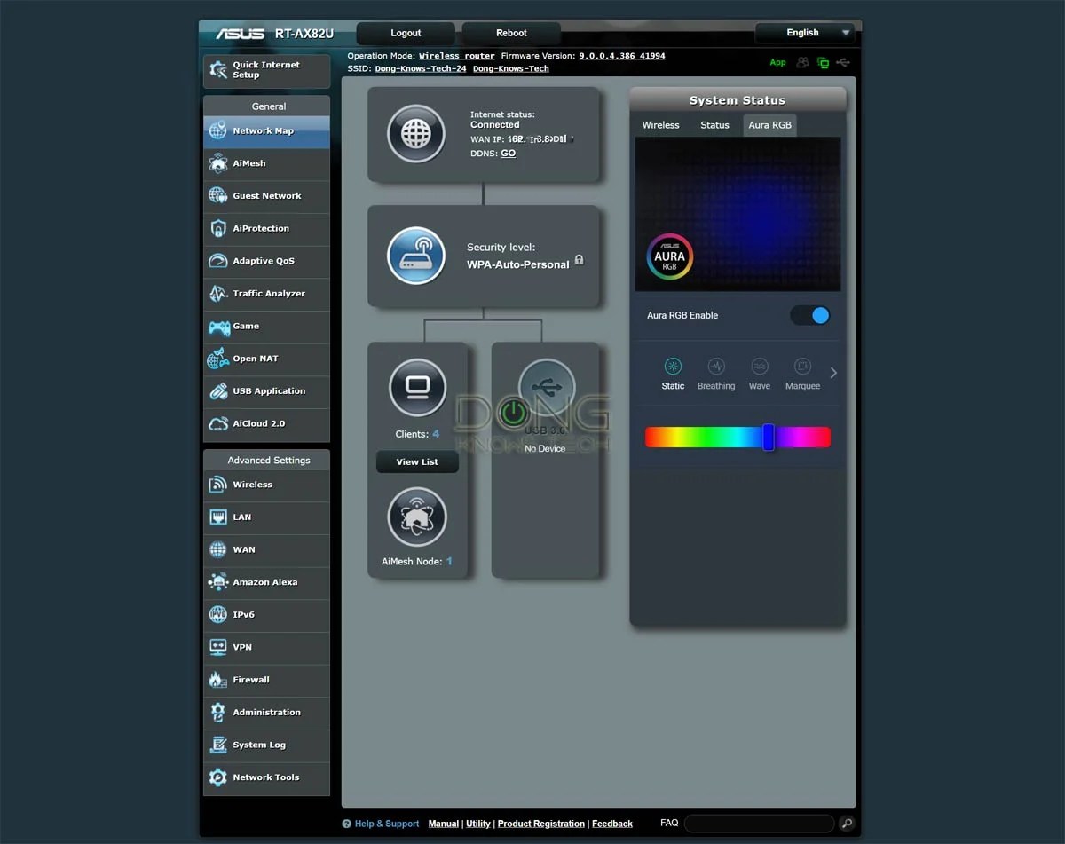 Asus GS-AX5400 Review: A Solid Gaming Router | Dong Knows Tech