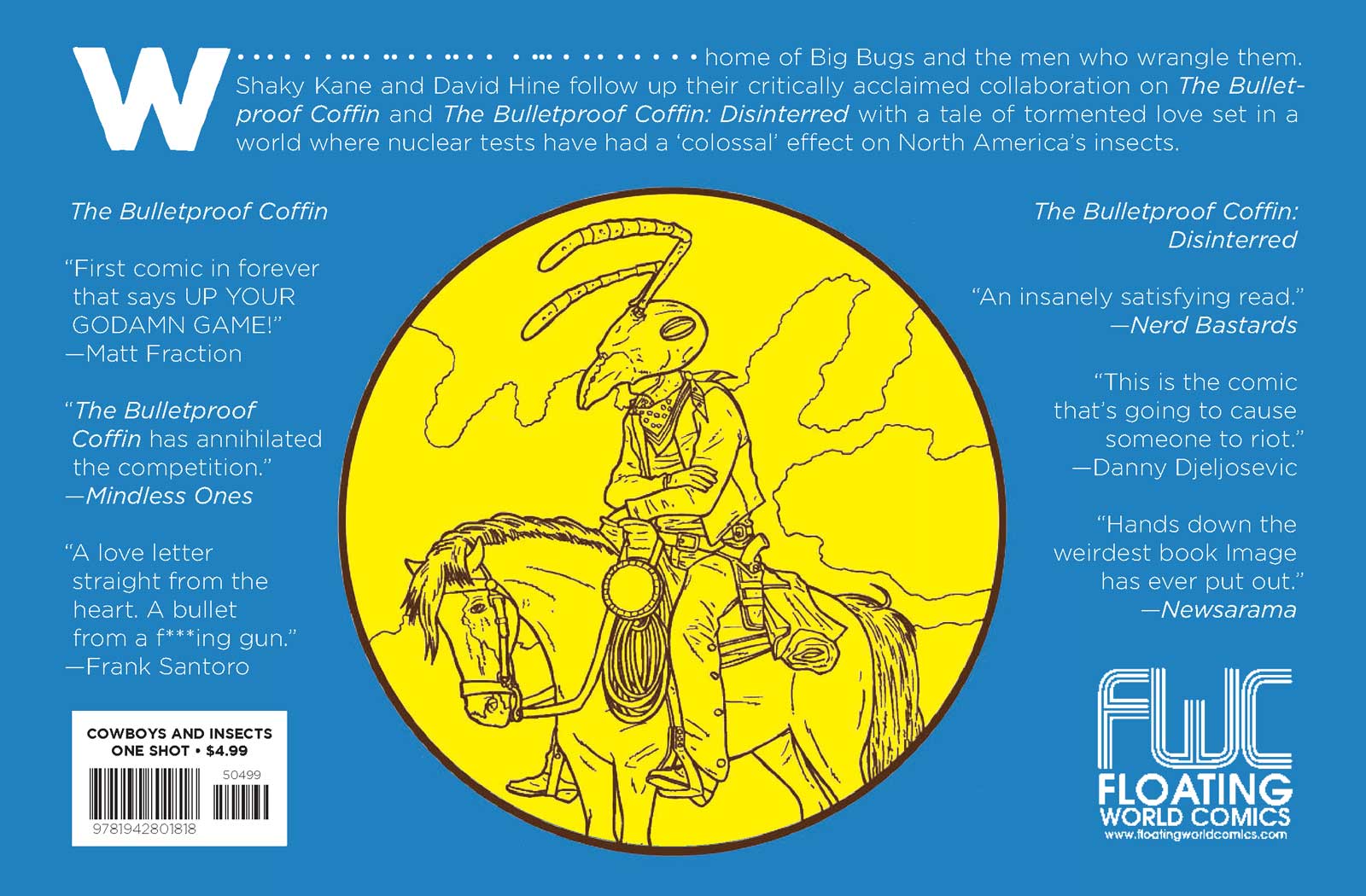 Sneak Peek: David Hine and Shaky Kane’s Cowboys and Insects ...