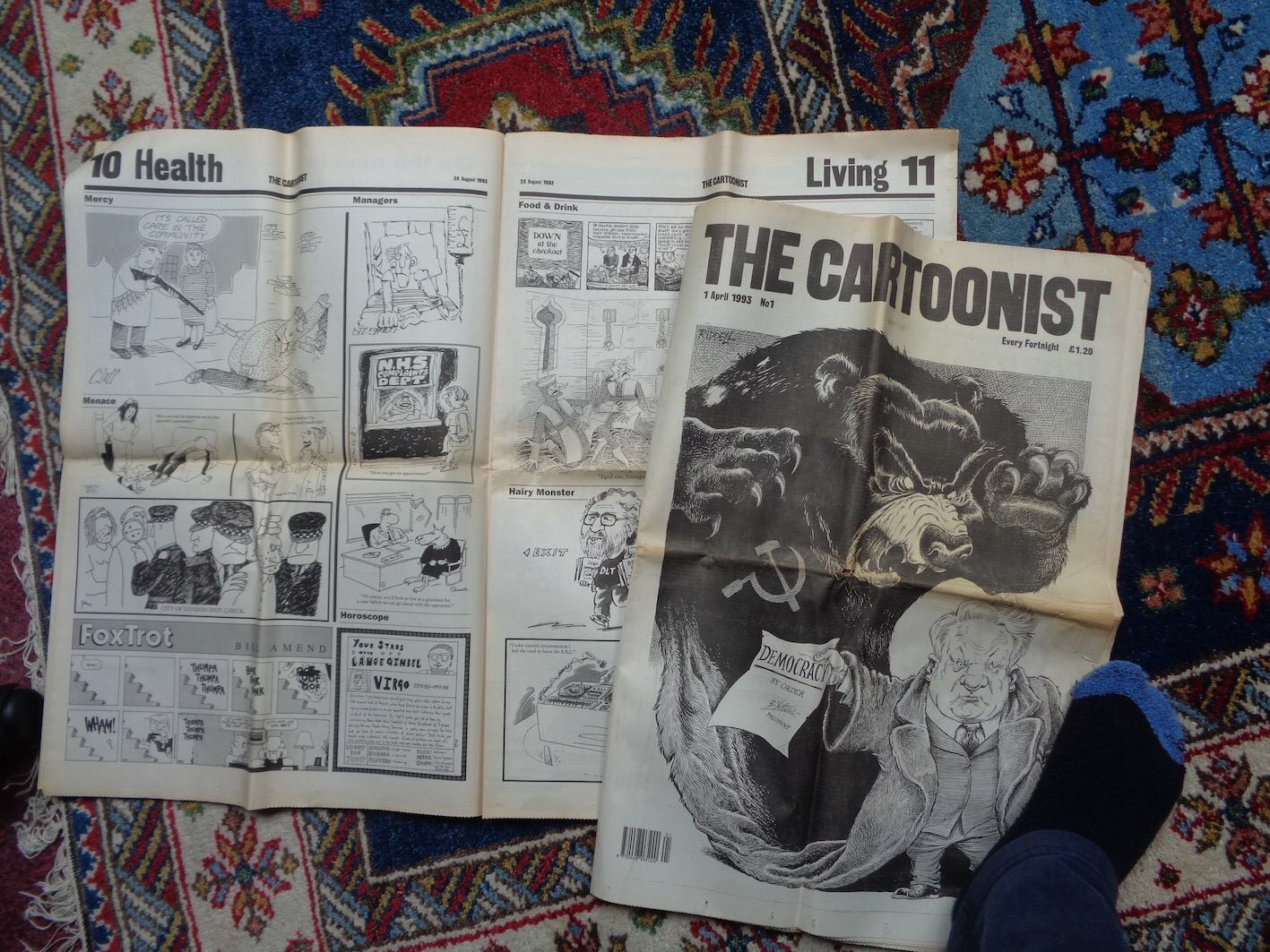Remembering “The Cartoonist”, Britain’s short-lived broadsheet comic ...