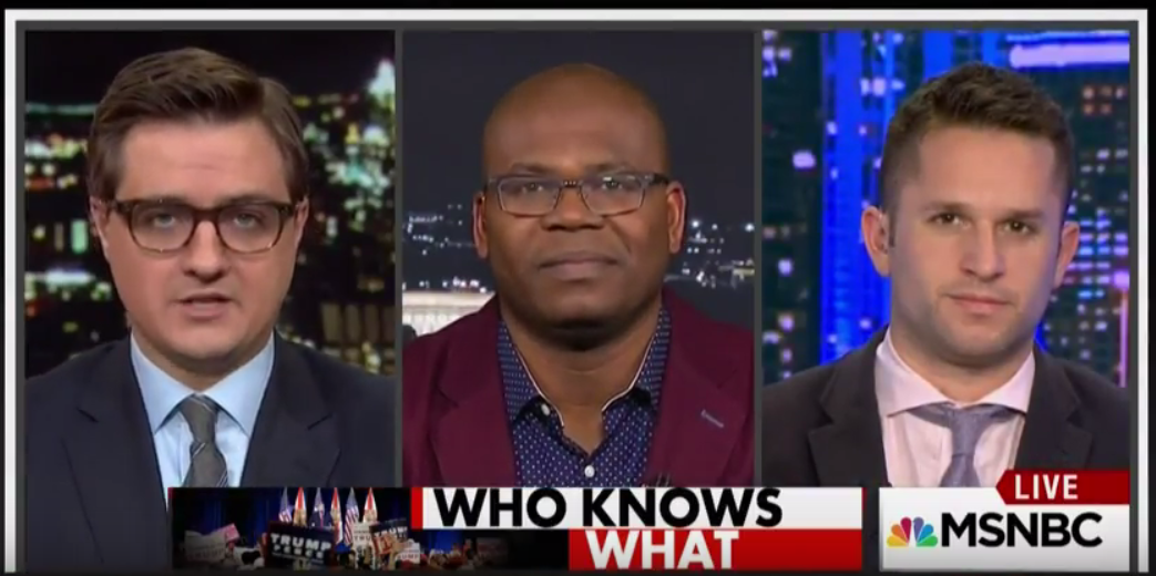 MSNBC: Jason Johnson and Josh Barro Discuss Fake News on All in with ...