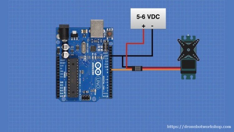 Using Servo Motors With The Arduino Dronebot Workshop 2425