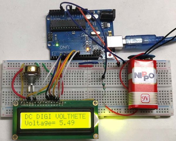Digital Multimeter Circuit Diagram