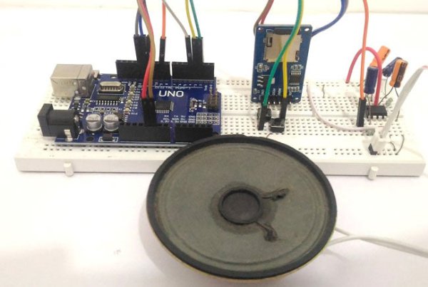 Lm386 Audio Amplifier Circuit Arduino - Circuit Diagram