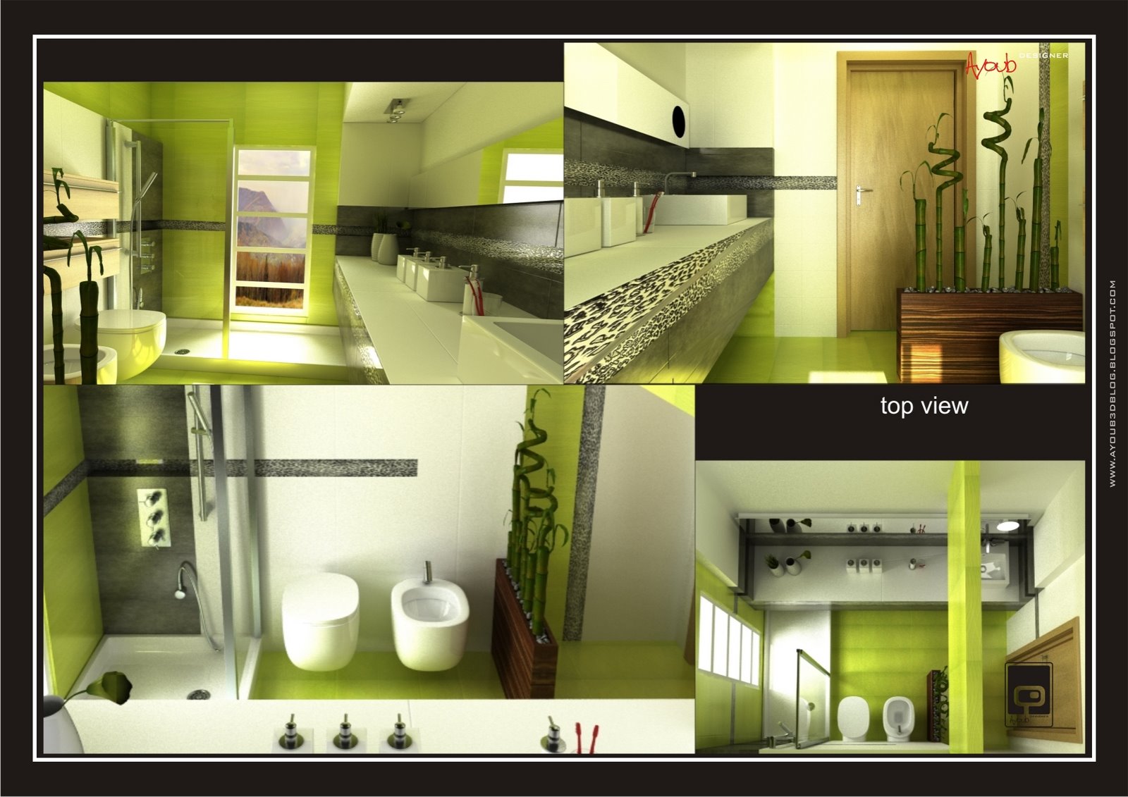 bathroom samples | use your imagination