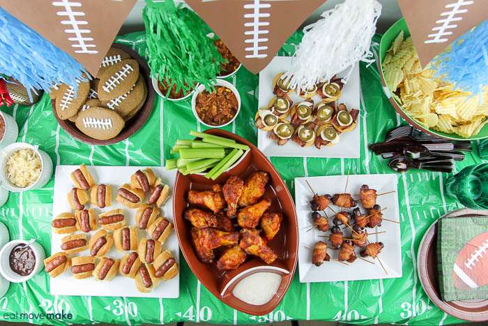 Game Day Snacks for a Winning Game Day Party Celebration
