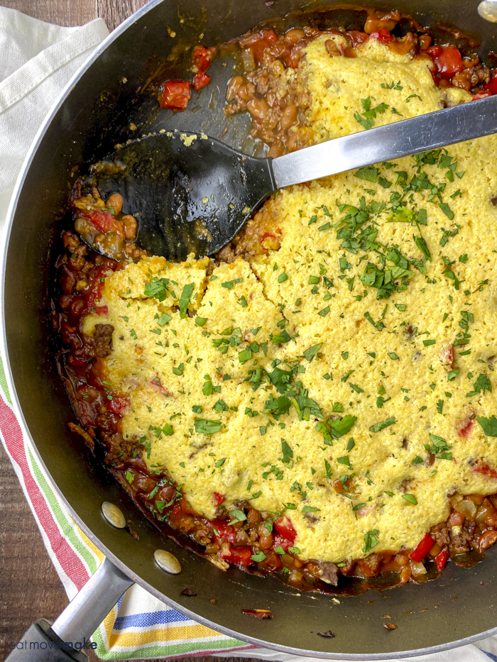 Cowboy Cornbread Casserole Recipe - Eat Move Make