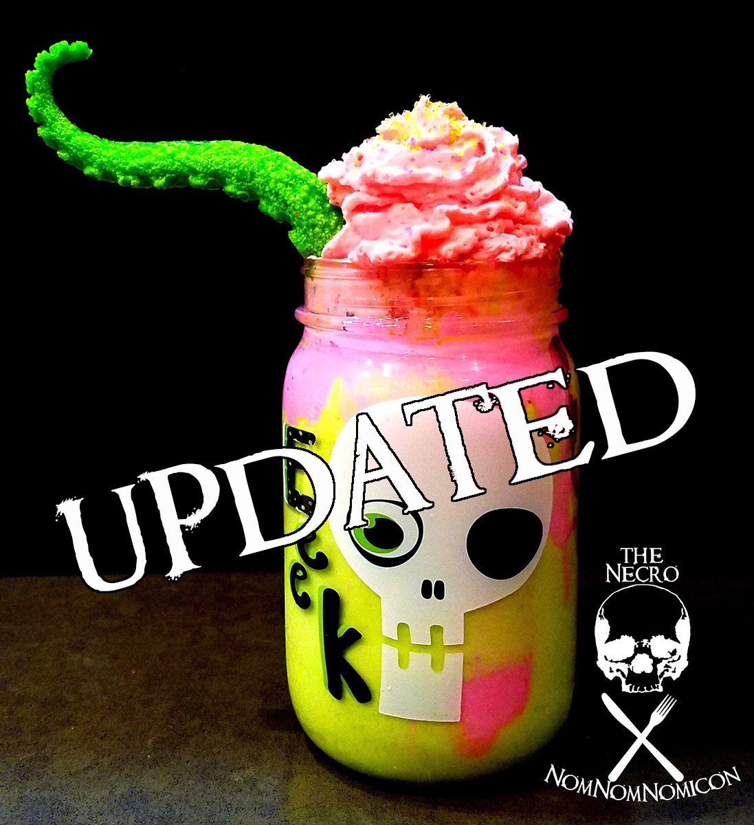 Halloween Recipe: Zombie Inspired Undead Brain Freeze Milkshake Part 2 ...
