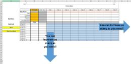 Heijunka Excel Template Kayra Excel