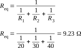 Resistance Equation For Parallel Circuit - Wiring Diagram
