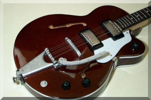 GEORGE HARRISON Miniature Mini Guitar Beatles Tennessean Gretsch ...