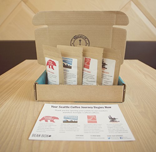 Bean Box Seattle Gourmet Coffee Sampler | Gourmet Gifts | gifts for ...