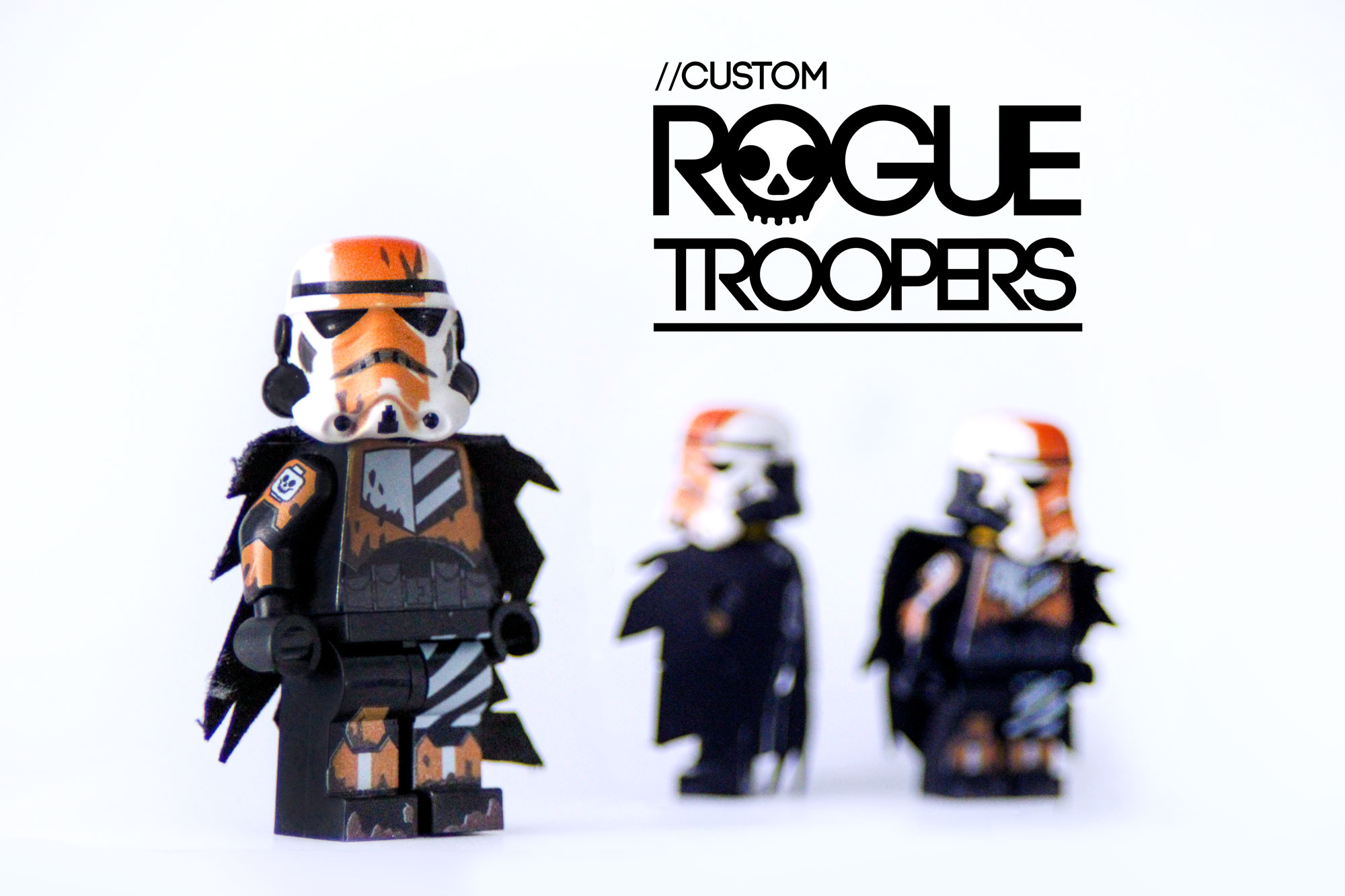 Rogue Trooper Custom Minifigures - Eden Sanders Art