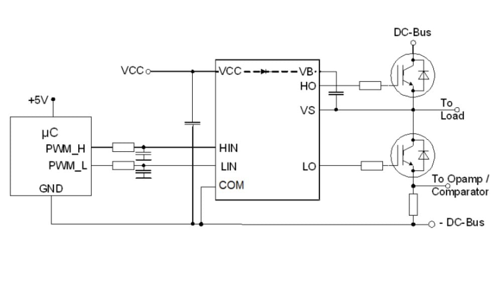 Ir2110 Mosfet Driver Circuit Diagram
