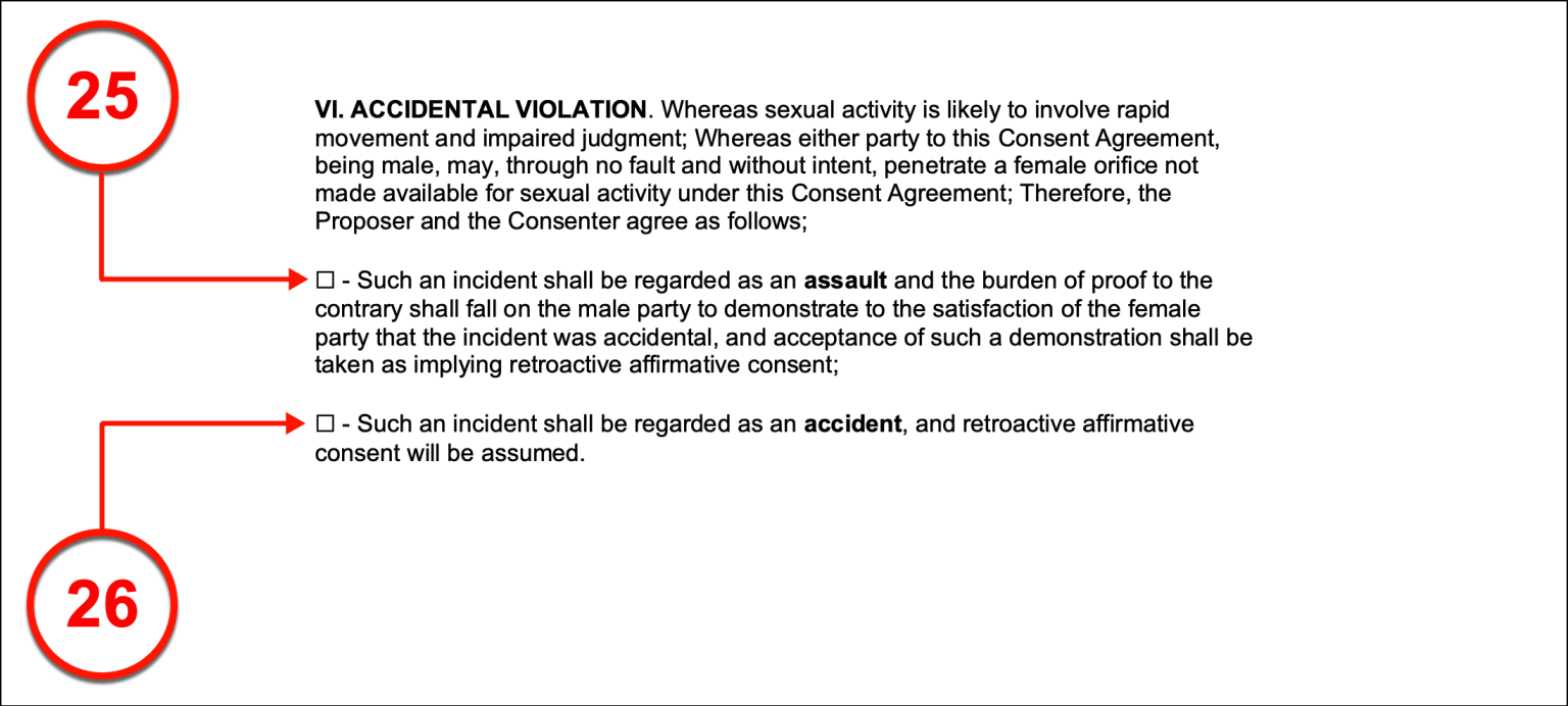 Free Sexual Consent Contract Form Pdf Word Eforms 2360