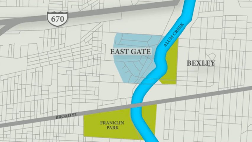 Map - Eastgate Garden Civic Association