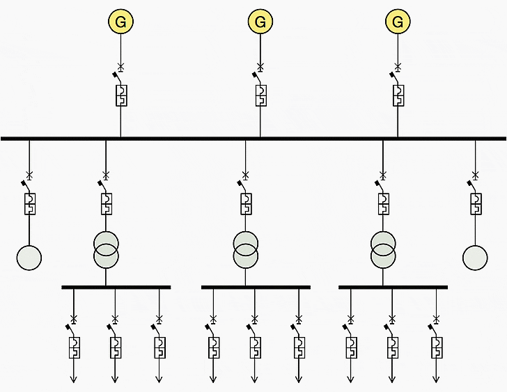 Radial Power Circuit Diagram Circuit Diagram