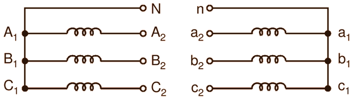 Explain Various Connections Of Three Phase Transformer With Schematic ...