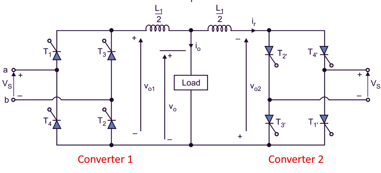 Single Phase Converter Circuit Diagram - Circuit Diagram