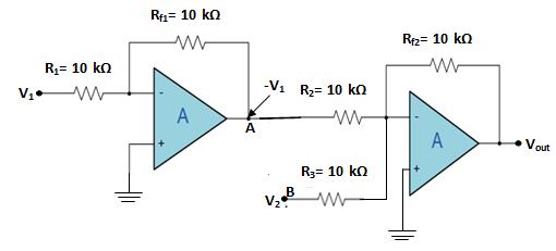 Adder And Subtractor Circuit Using Ic 741