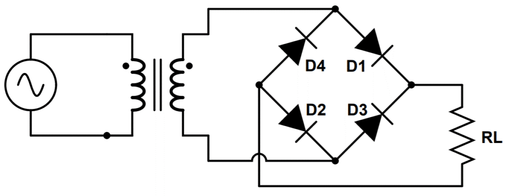 Half Wave Bridge Rectifier Circuit Diagram