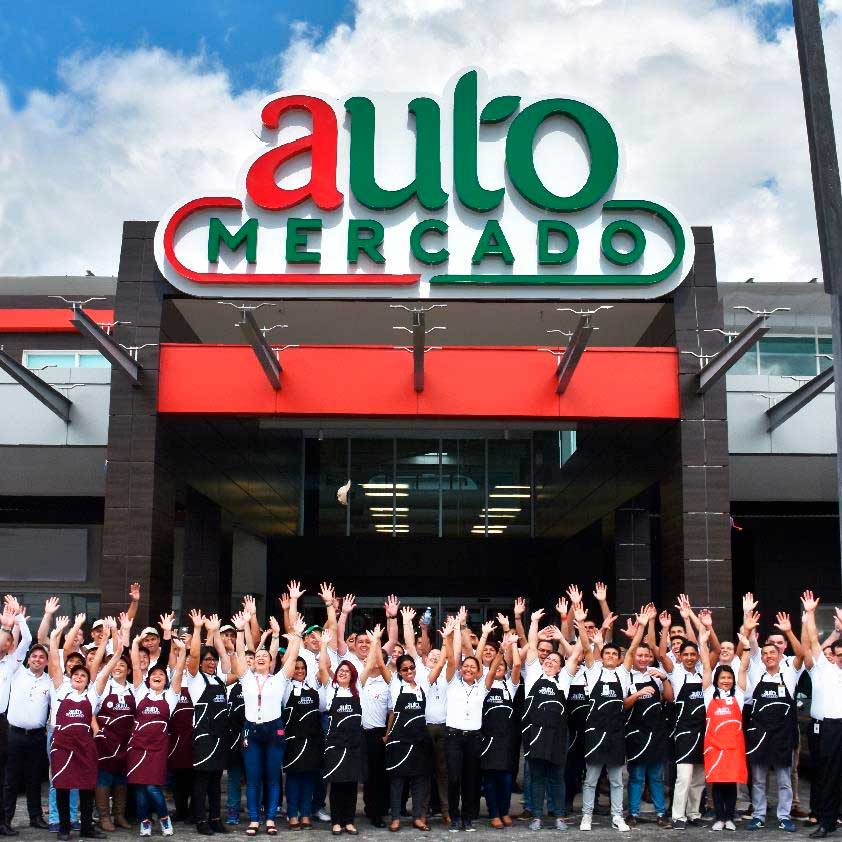 Auto Mercado en Costa Rica presenta un nuevo local, identidad y es todo ...