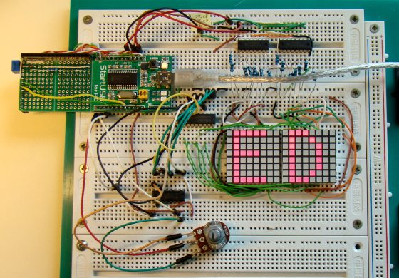 Led Moving Message Display Circuit Diagram - Circuit Diagram