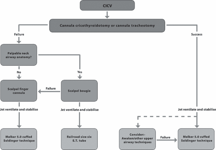 Needle Cricothyrotomy vs. Bougie Cricothyrotomy; Needle or Knife?