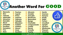 Another Word For Do Better