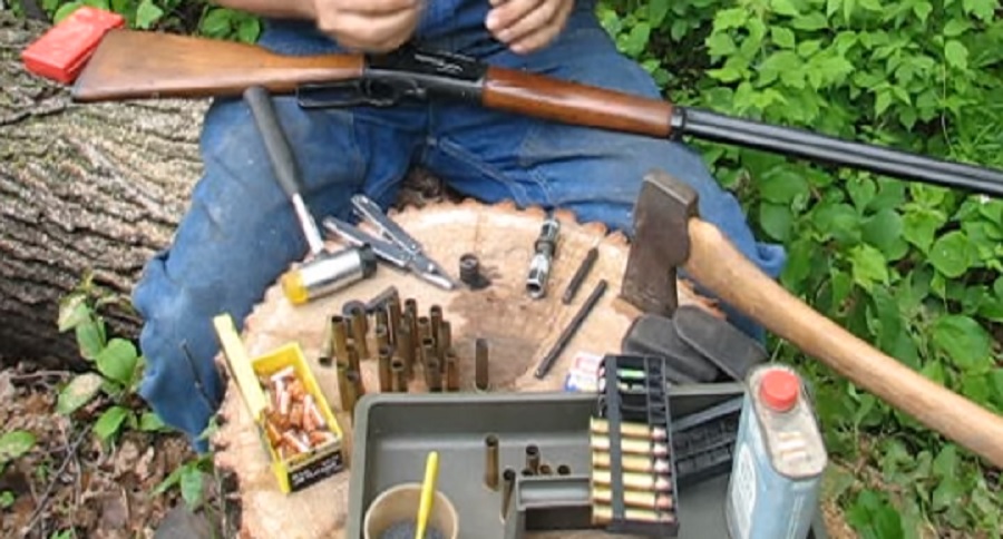 RELOADING .45/70 CARTRIDGES OUT IN THE WILDS – The Classic Woodsman