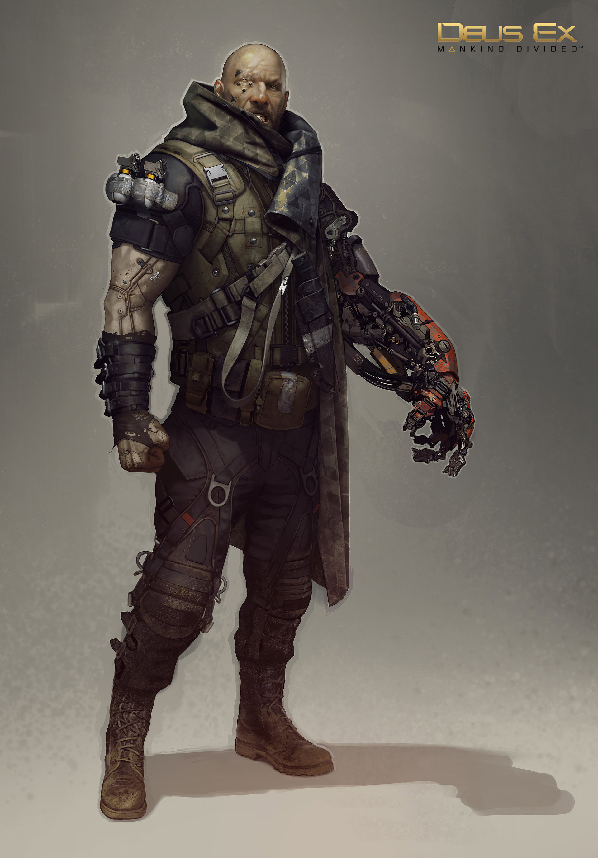 Deus Ex Concept Art By Frédéric Bennett 121 Escape The Level 