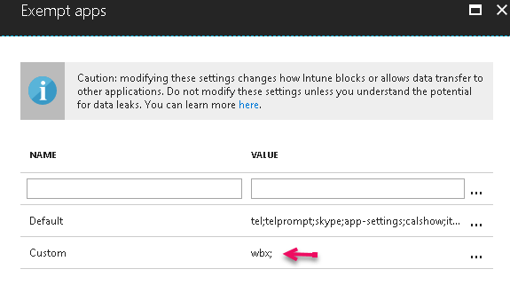 How to create exceptions to the Intune Mobile Application Management ...
