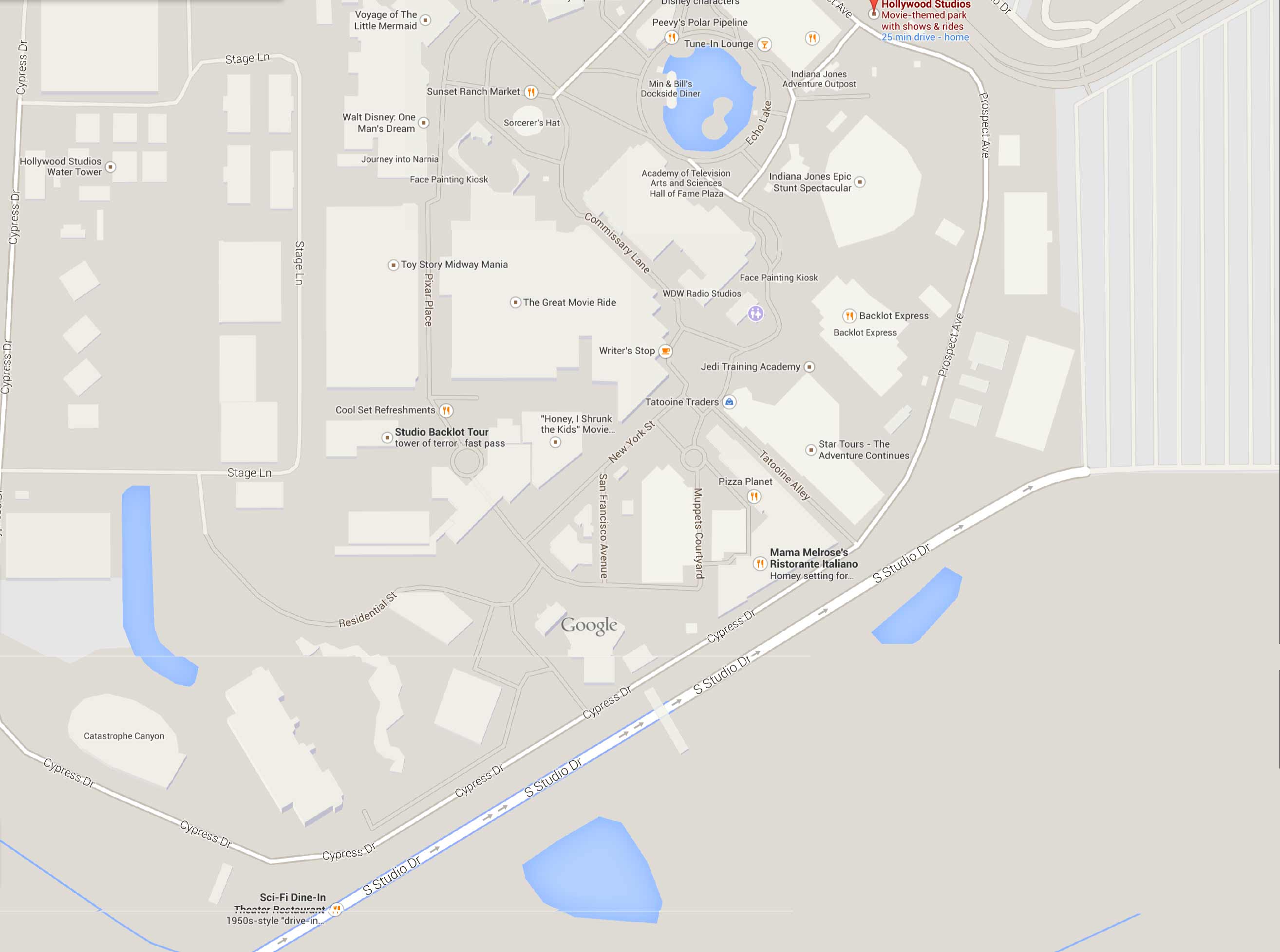 Idle Speculation on A Star Wars Land Expansion at the Studios .|. etckt.com