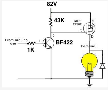 High Power Mosfet Switch Circuit