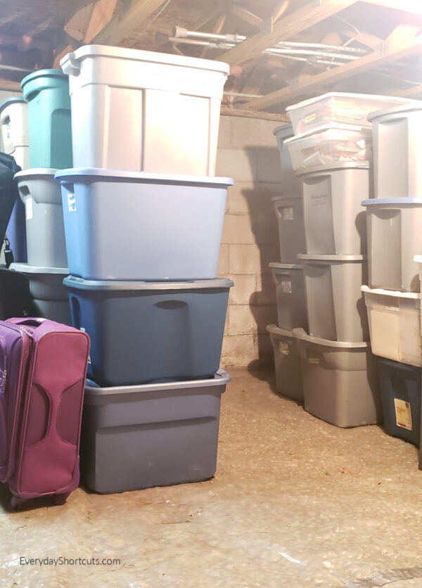 How to Declutter & Organize Your Crawl Space - Everyday Shortcuts