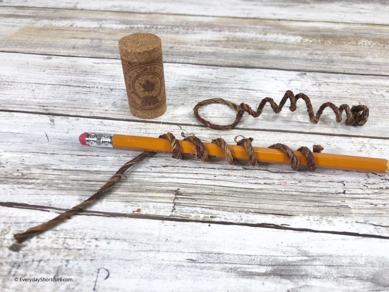 how to make string curl - Everyday Shortcuts