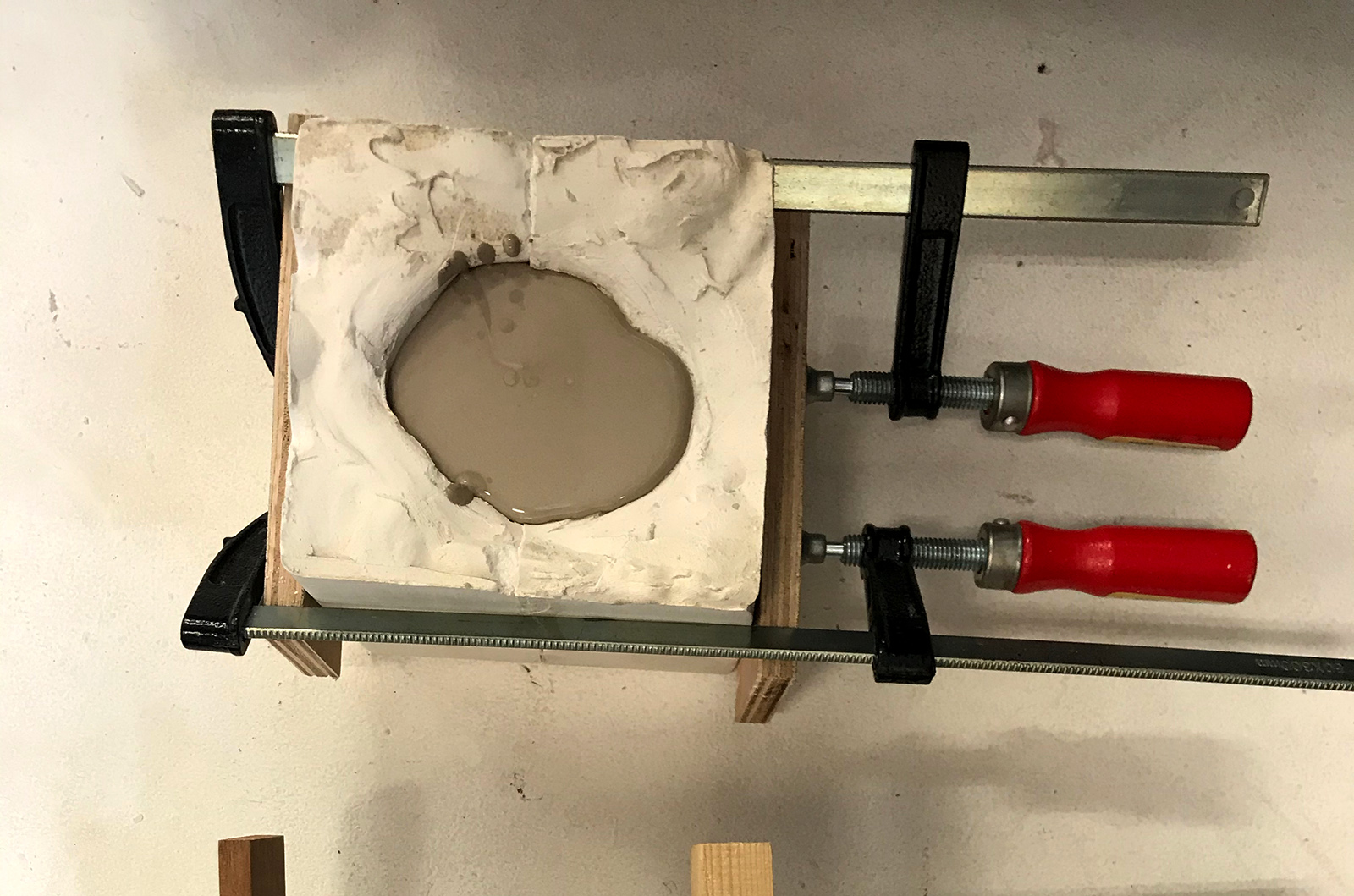 First clay cast - Evolving objects