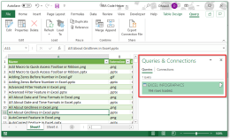 Query Excel EtalaseMedia