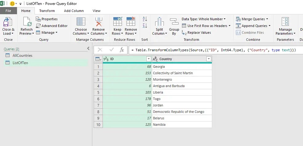 power-query-filter-based-on-cell-value