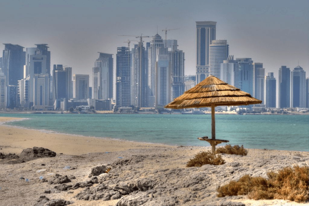 Visiting Safliya island in Qatar