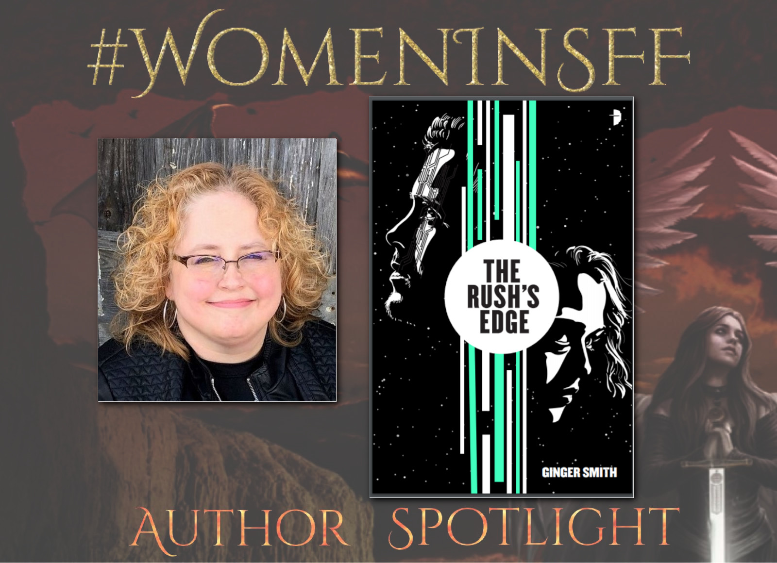 Women in SFF Author Spotlight - Ginger Smith (THE RUSH'S EDGE) | The ...