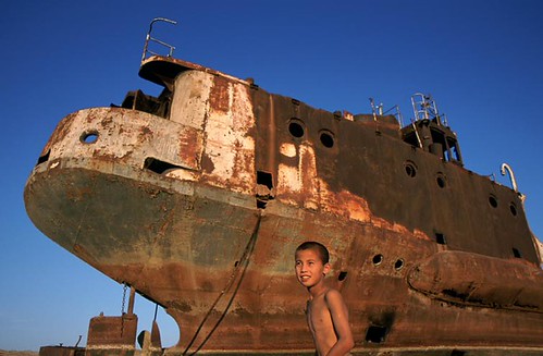 Irrigation for Cotton Agriculture has Dried Up the Aral Sea. | Hilary ...